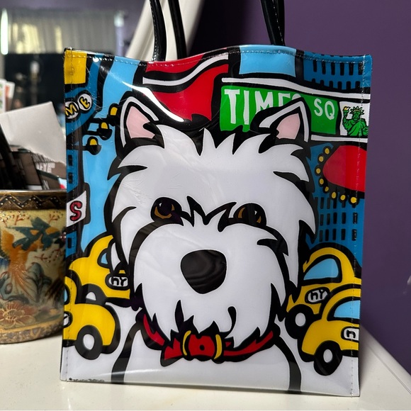 Marc Tetro | Bags | Marc Tetro Westie Dog Tote Bag | Poshmark
